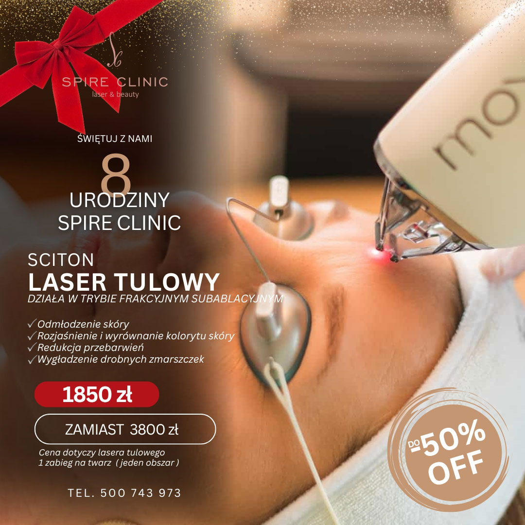 LASER TULOWY LAVIEEN - Klinika Spire Clinic - EFEKT BABY FACE