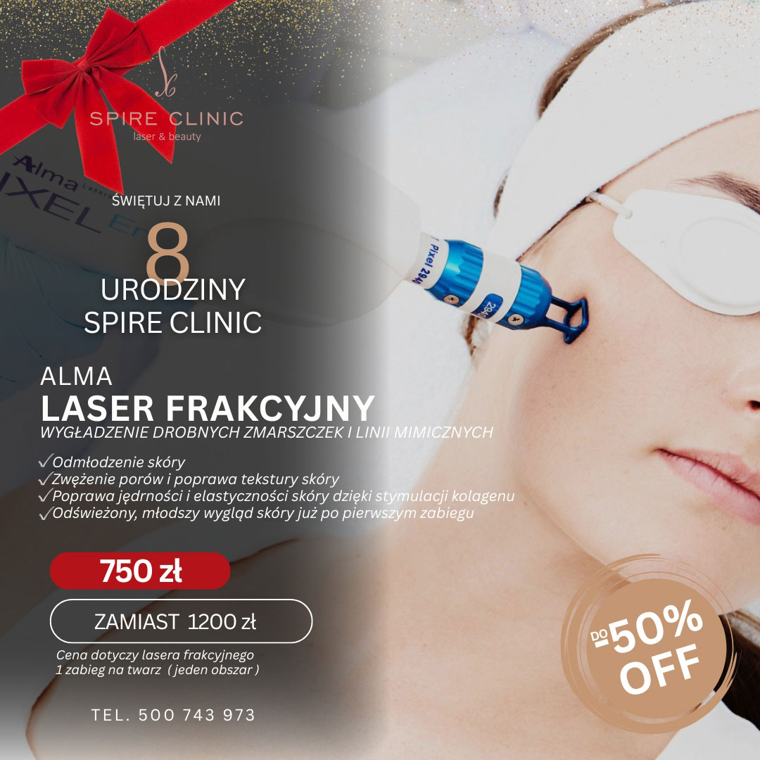 LASER TULOWY LAVIEEN - Klinika Spire Clinic - EFEKT BABY FACE